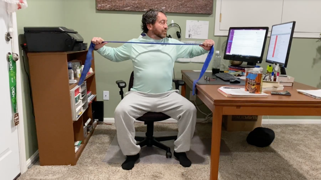 The Best Stretches to Do While Sitting at Your Desk or Computer